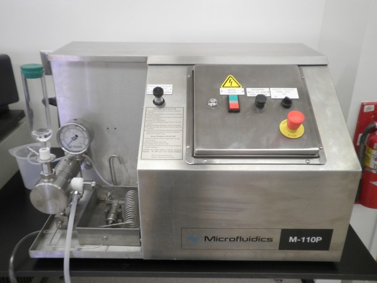 Microfluidizer – UCLA-DOE & Biochemistry Shared Instrumentation Core ...